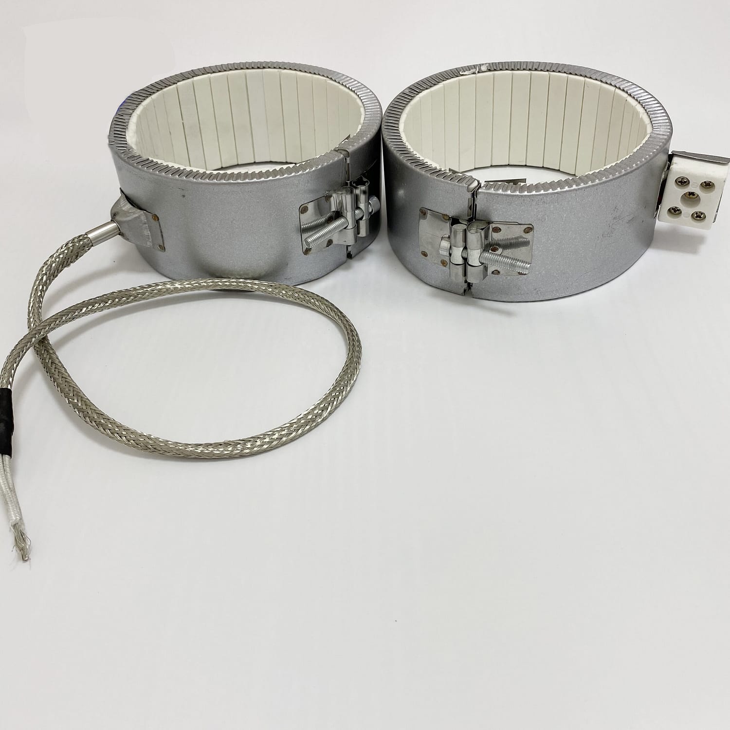 220v/230v/240v 129x65mm Extruder Heating Element Ceramic Insulated Band ...