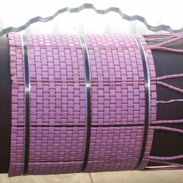 80V 60v Flexible Ceramic Heating Pad For Pwht - Yancheng Fudi Elctric